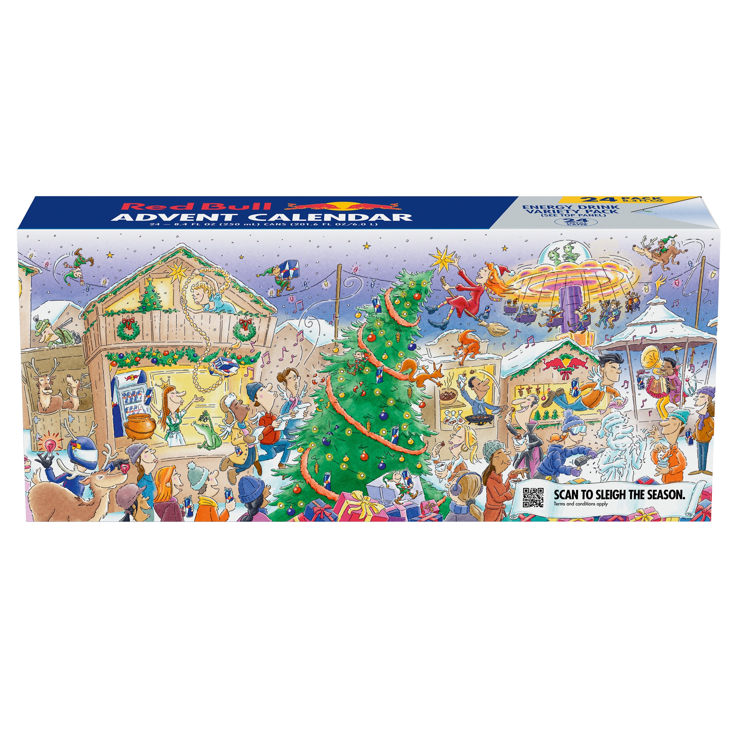 Red Bull Advent Calendar 24 Pack, 8.4 oz