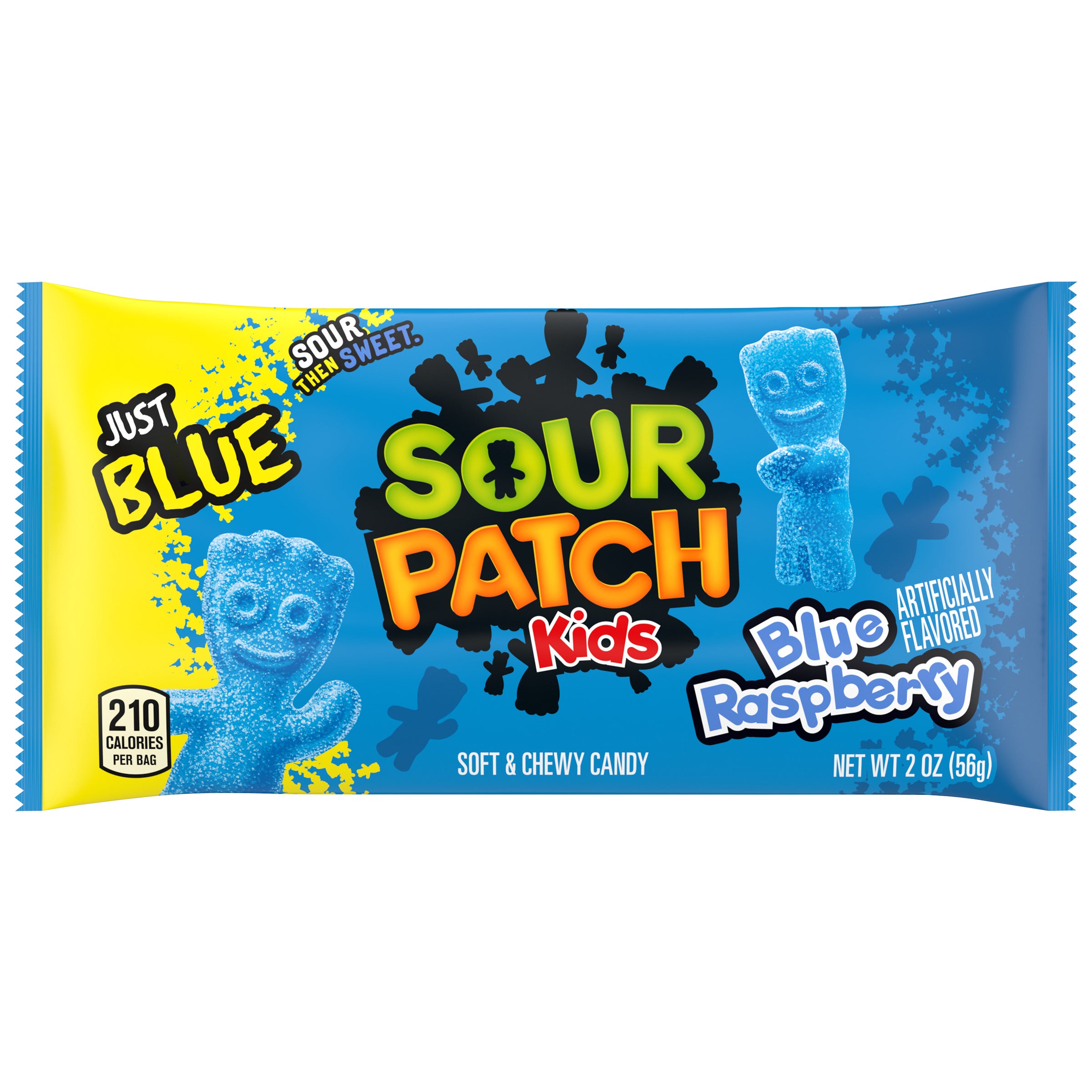 Sour Patch Kids Blue Raspberry Soft & Chewy Candy, 24 count, 2 oz