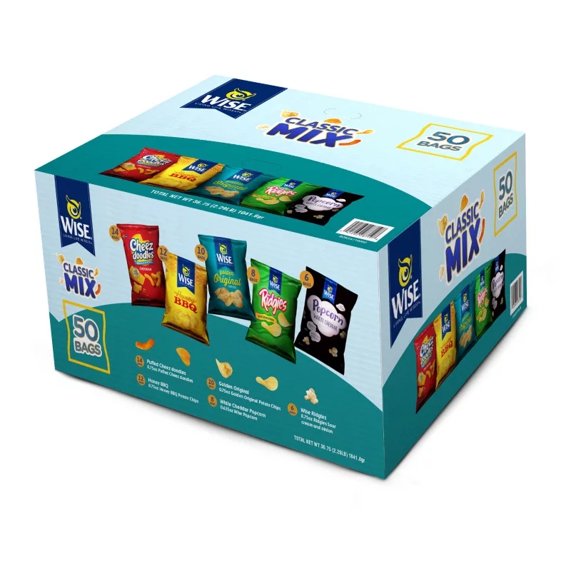 Wise Snacks Grab & Snack Variety Pack 50 ct