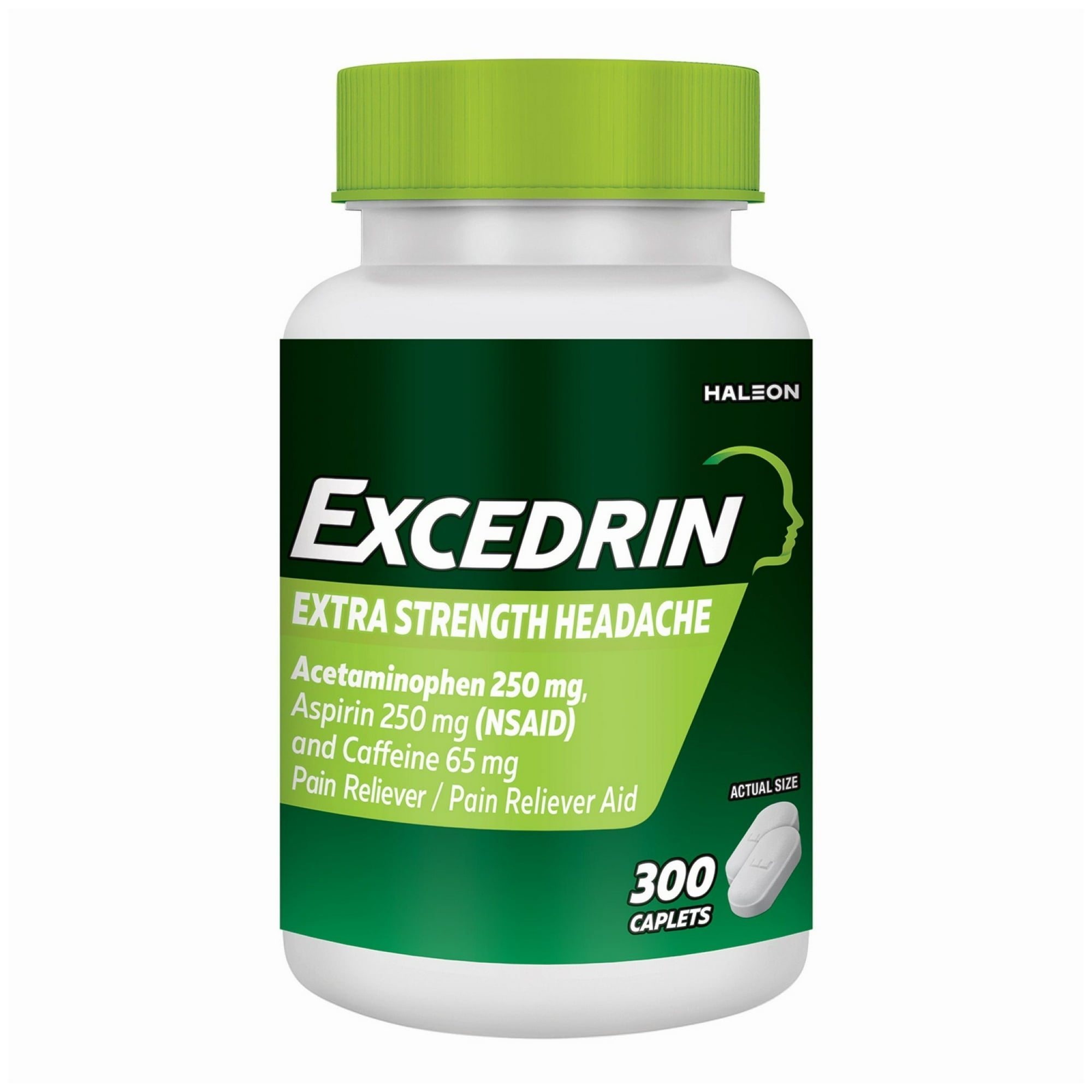 Excedrin Extra Strength Headache Relief Caplets 300 ct