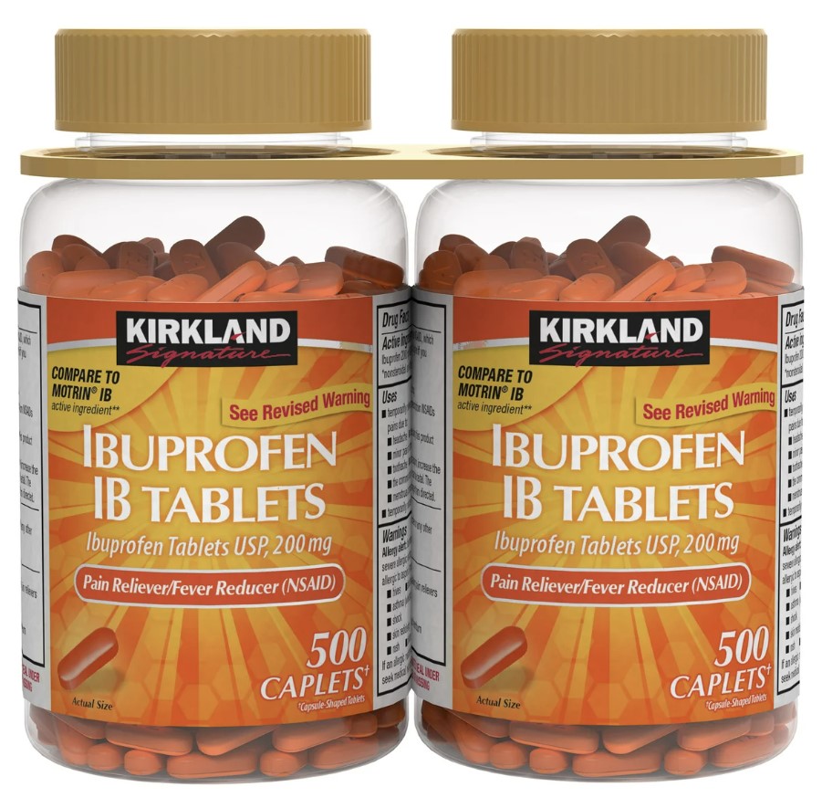 Kirkland Signature Ibuprofen Tablets 500 ct