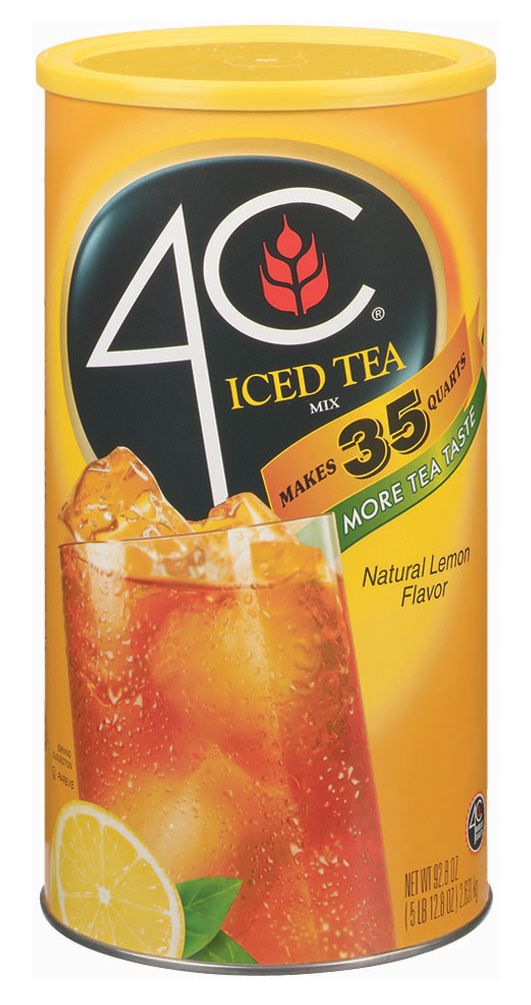 4C Iced Tea Mix Natural Lemon 92.8 oz