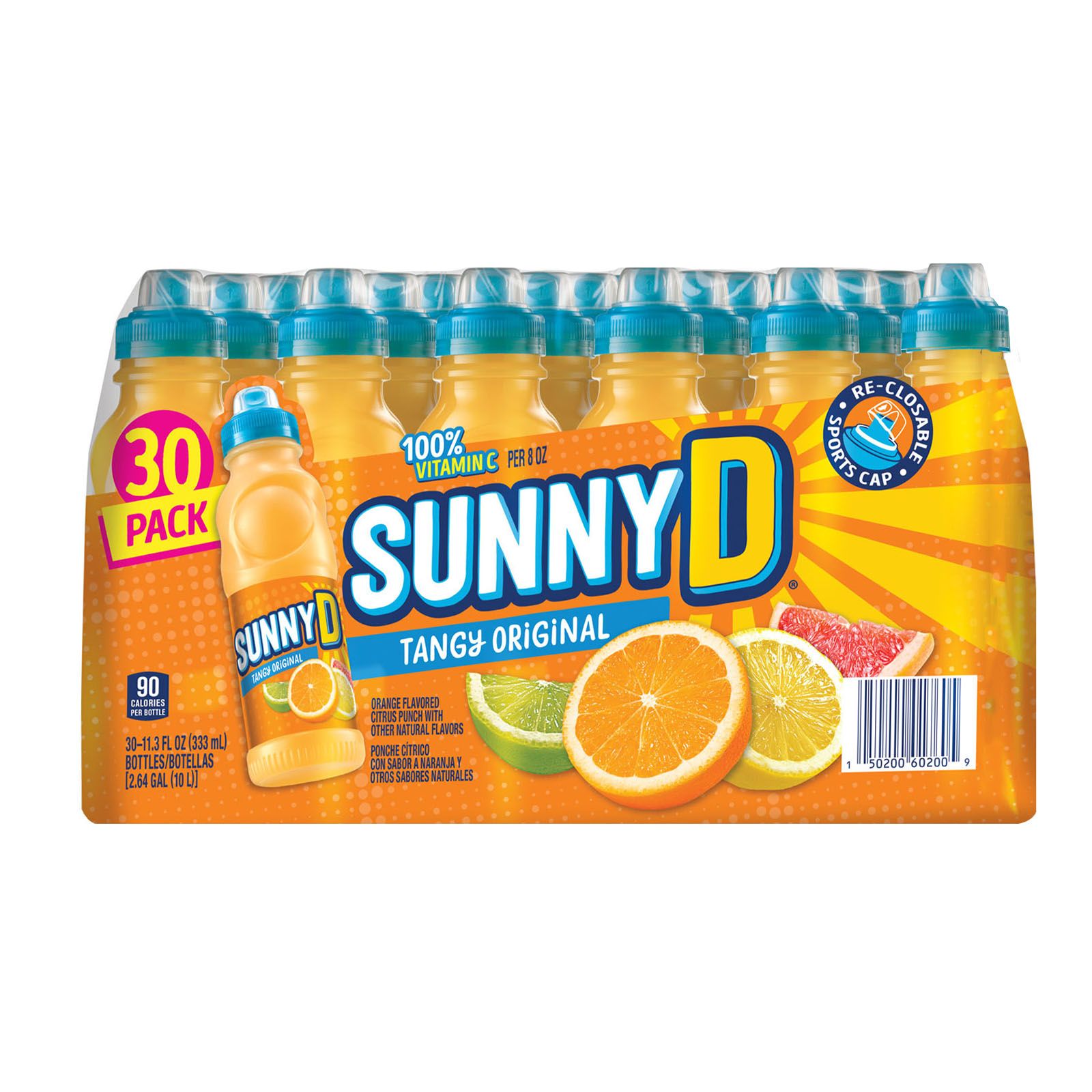 SunnyD Tangy Original Drink 11.3 fl oz (30-pk)