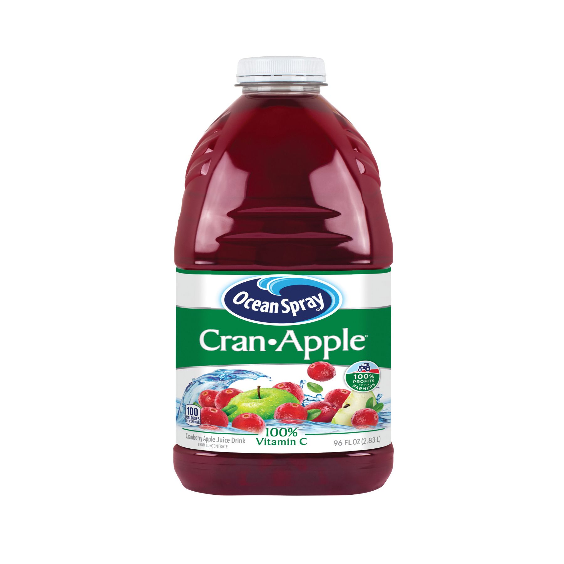 Ocean Spray Cran-Apple Cranberry Apple Juice Drink, 96 fl. oz, 2 pk