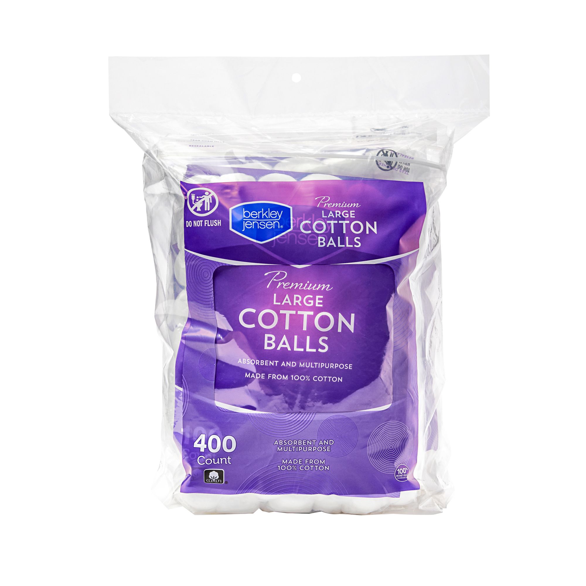 Berkley Jensen Large Cotton Balls 400 ct