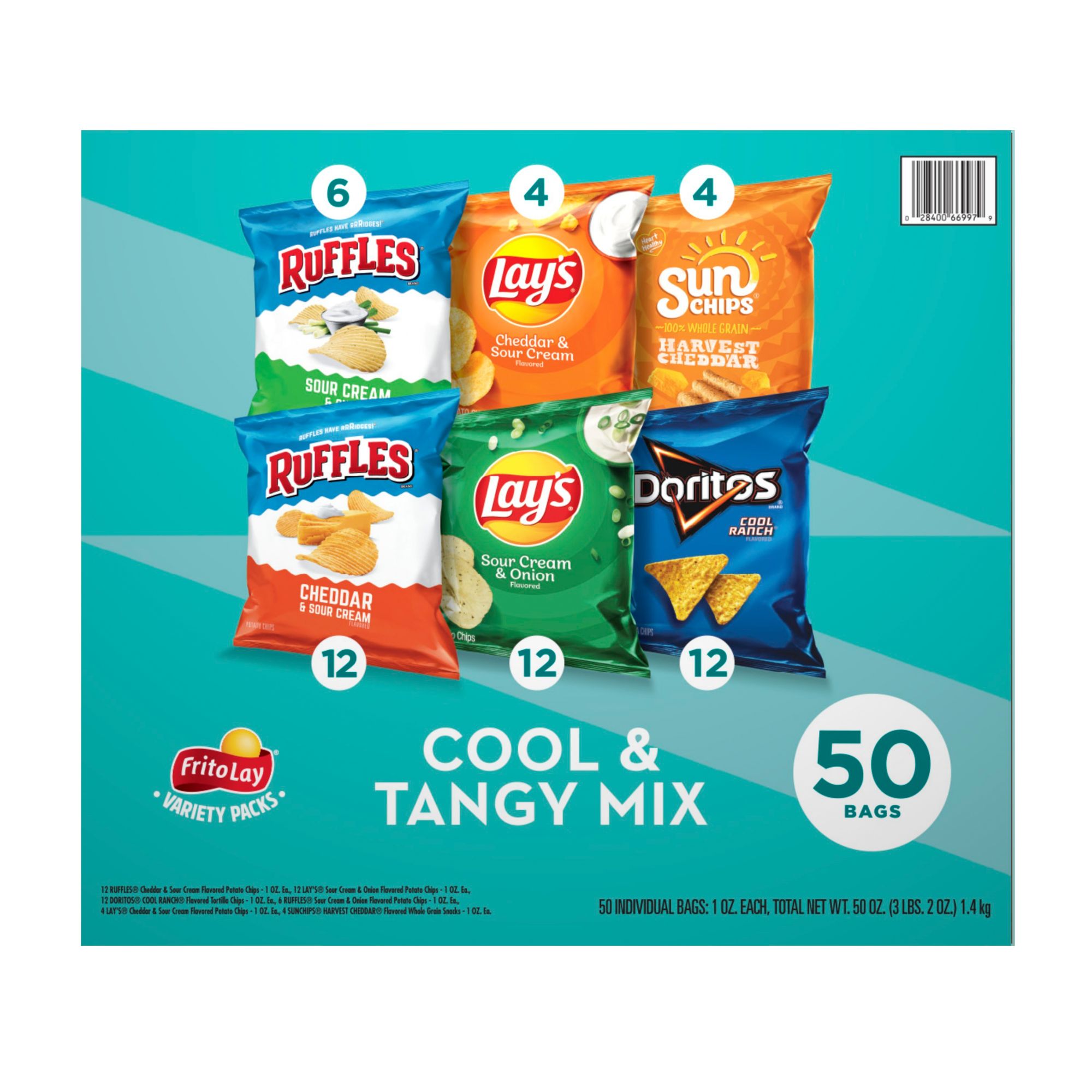 Frito-Lay Snack Mix Cool & Tangy 1 oz (50-pk)