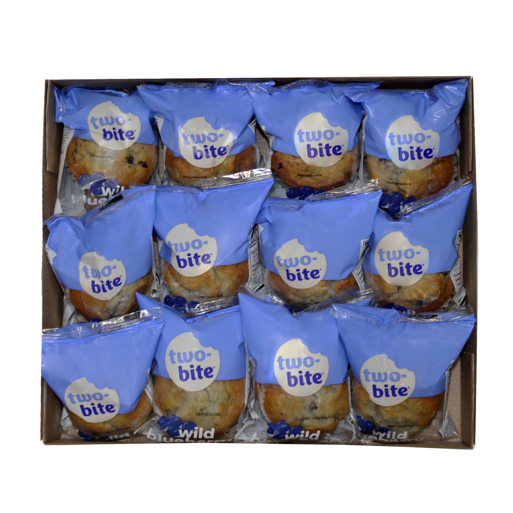 Two-Bite Muffins Wild Blueberry 12 ct