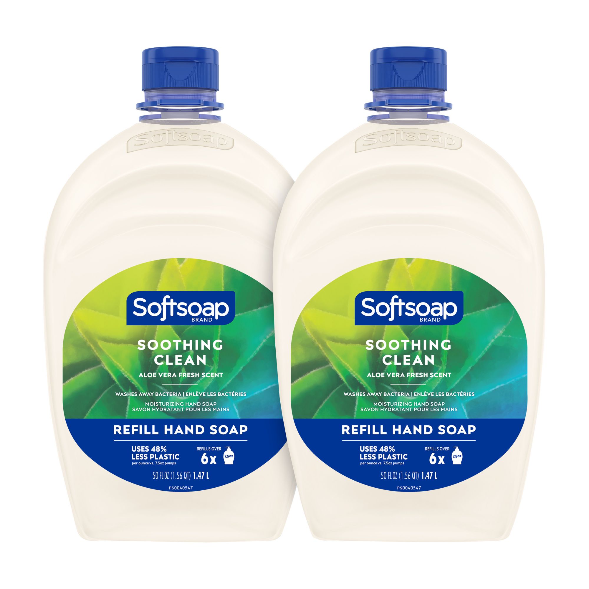 Softsoap Liquid Hand Soap Refill Aloe Vera Fresh 50 fl oz (2-p
