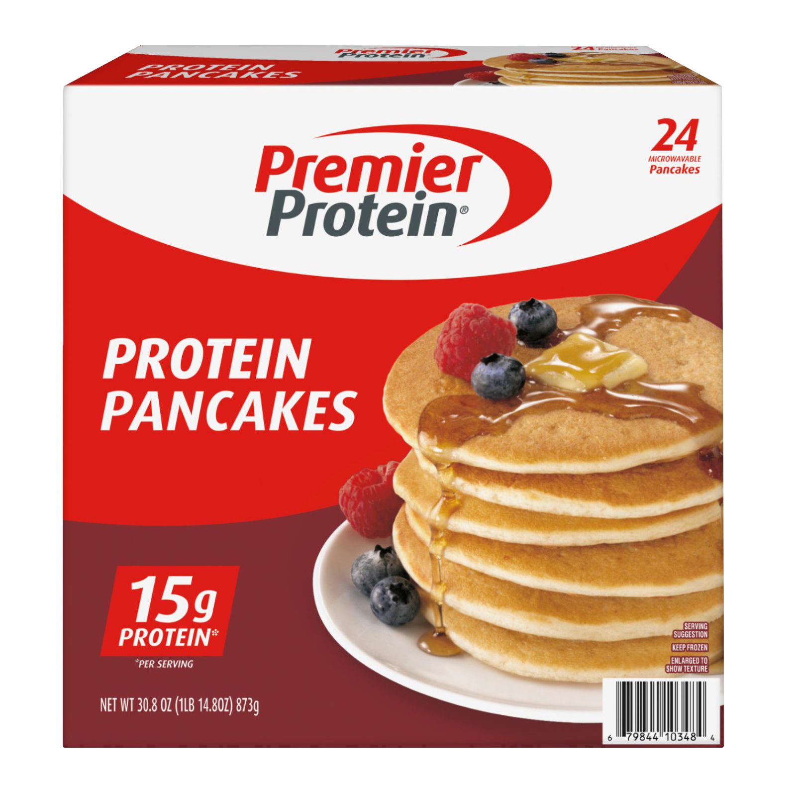 Premier Protein Frozen Protein Pancake, 24 count