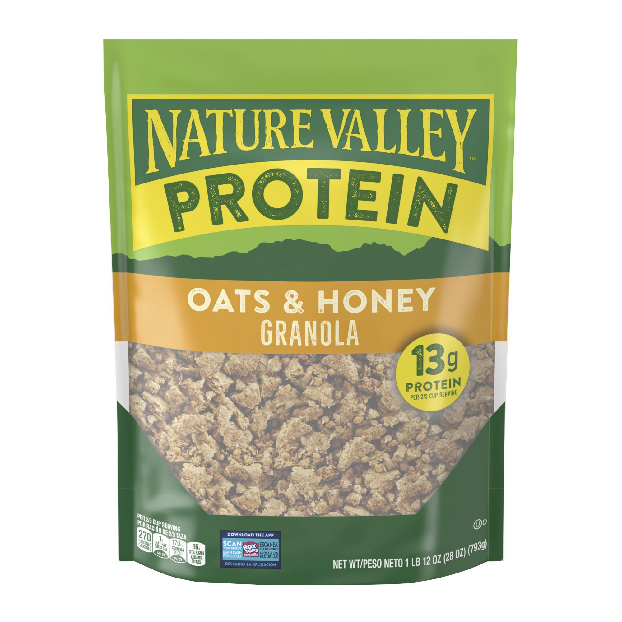 Nature Valley Protein Oats & Honey Granola 28 oz