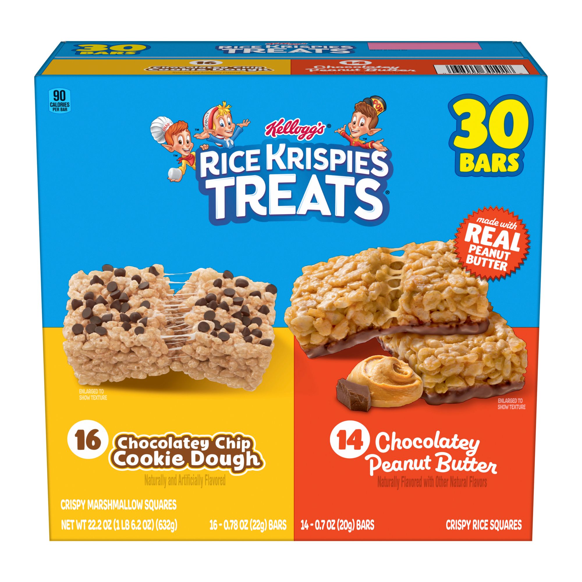 Rice Krispies Treats Crispy Marshmallow and Rice Squares Variety Pack ...