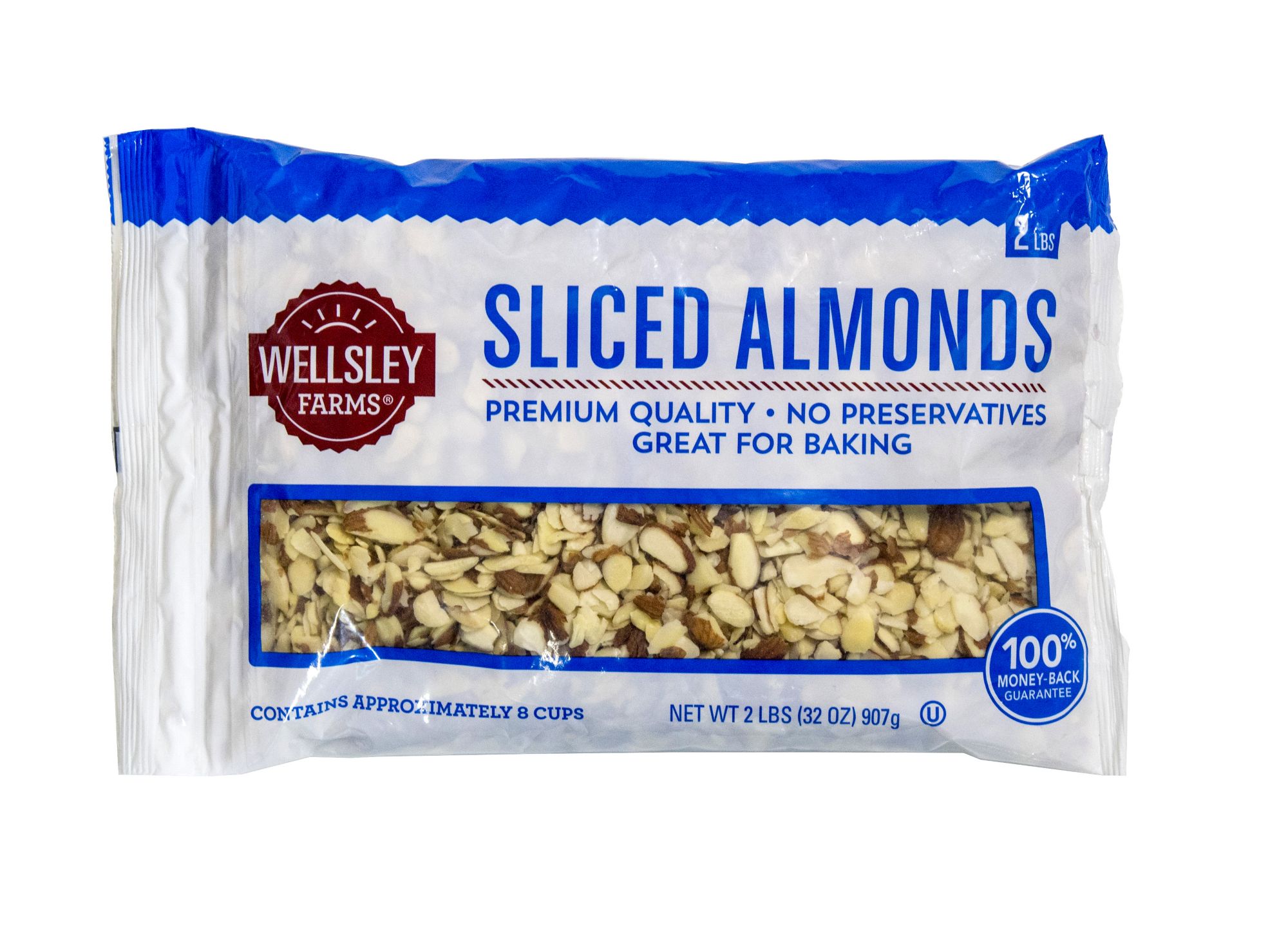 Wellsley Farms Sliced Almonds 32 oz