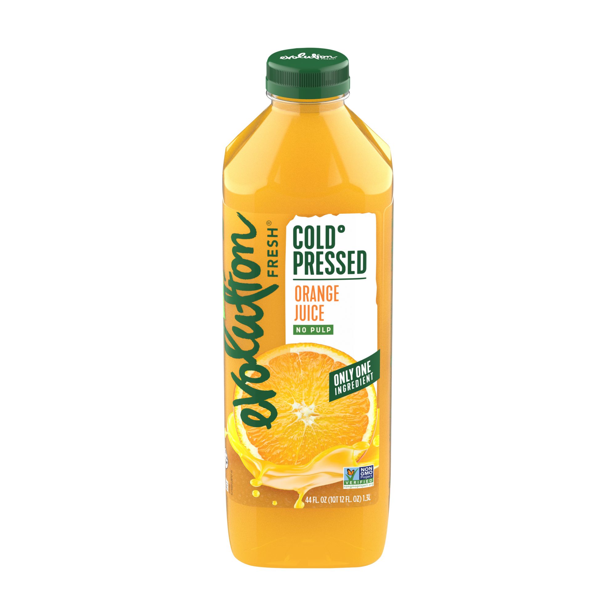 Evolution Fresh Cold Pressed Orange Juice, 44 oz.