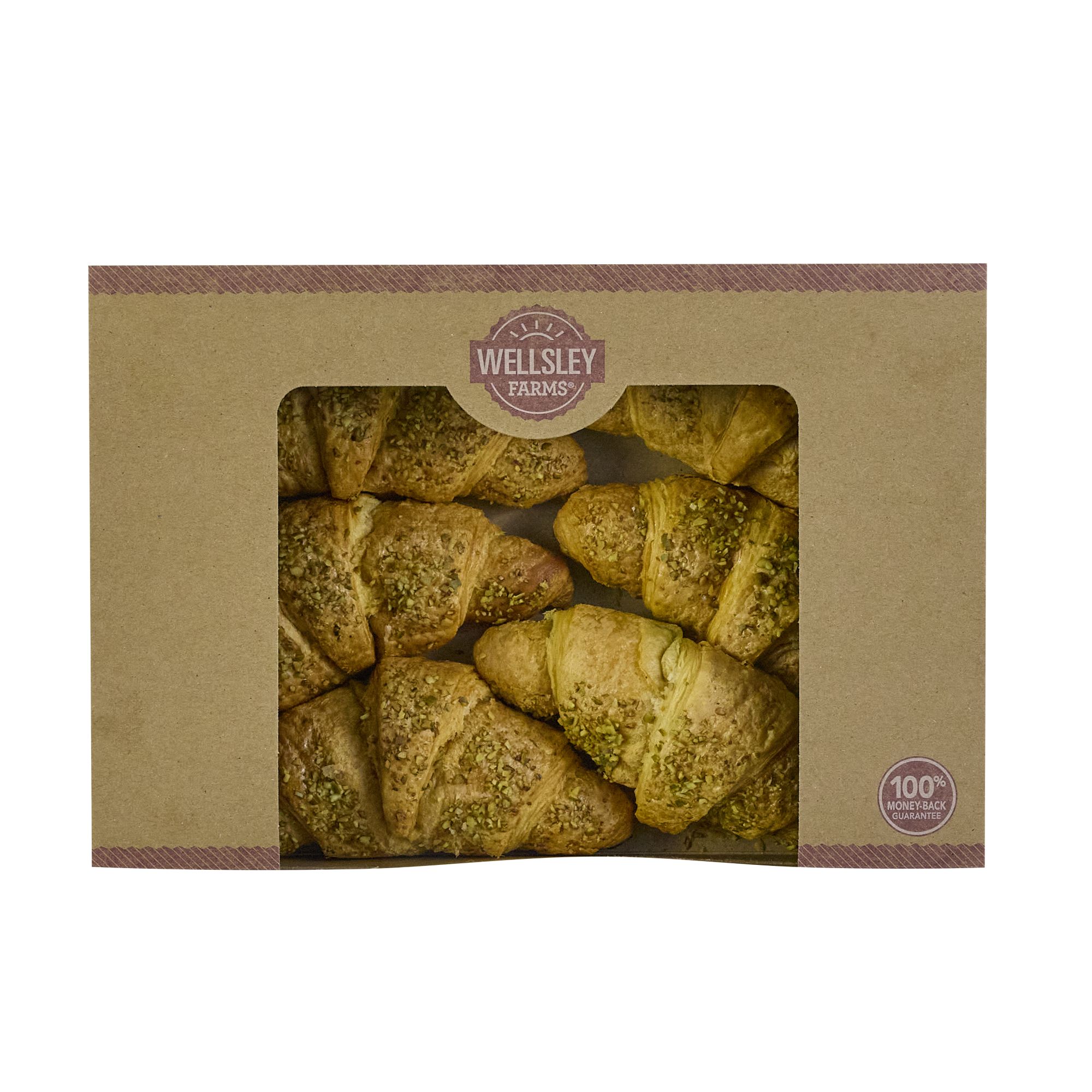 Wellsley Farms Pistachio Filled French Croissant With Pumpkin Seed ...