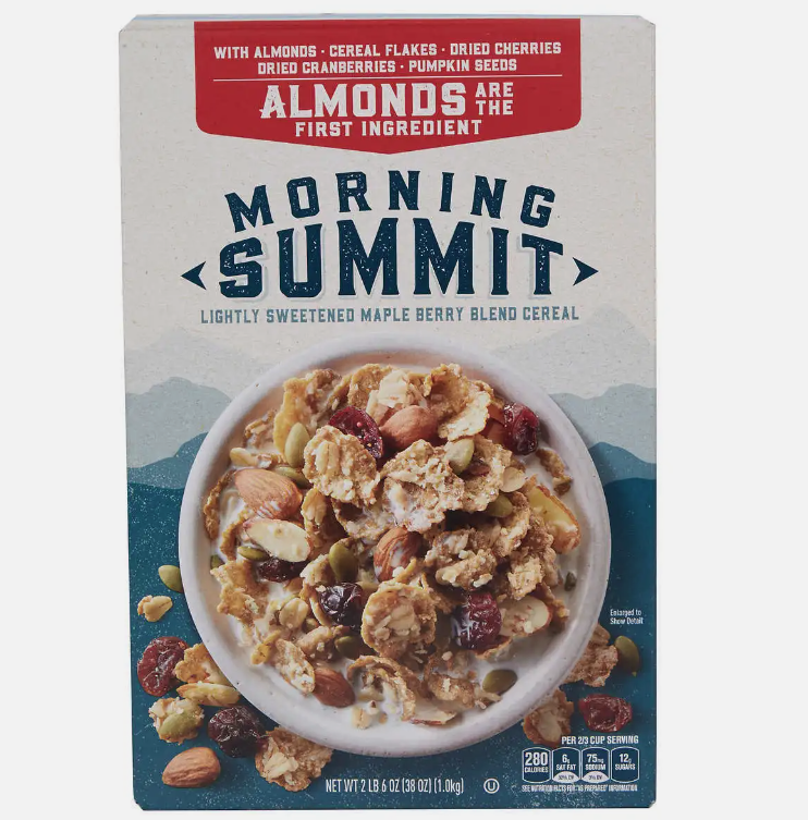Morning Summit Cereal 38 oz