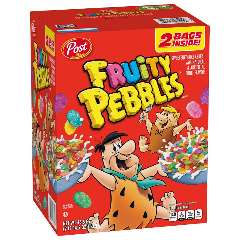 Fruity Pebbles Cereal 19 oz (2-pk)