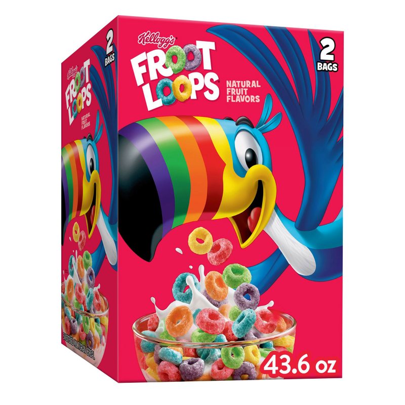 Froot Loops Cereal 21.8 oz (2-pk)
