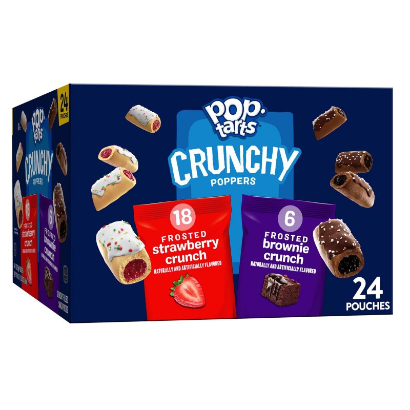Pop-Tarts Crunchy Poppers Pouches Variety Pack 1 oz (24-pk)