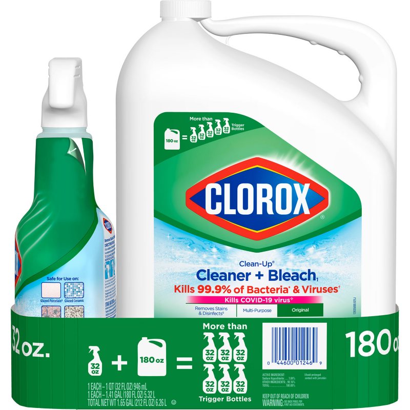 Clorox Clean-Up Cleaner with Bleach with Refill 212 fl oz