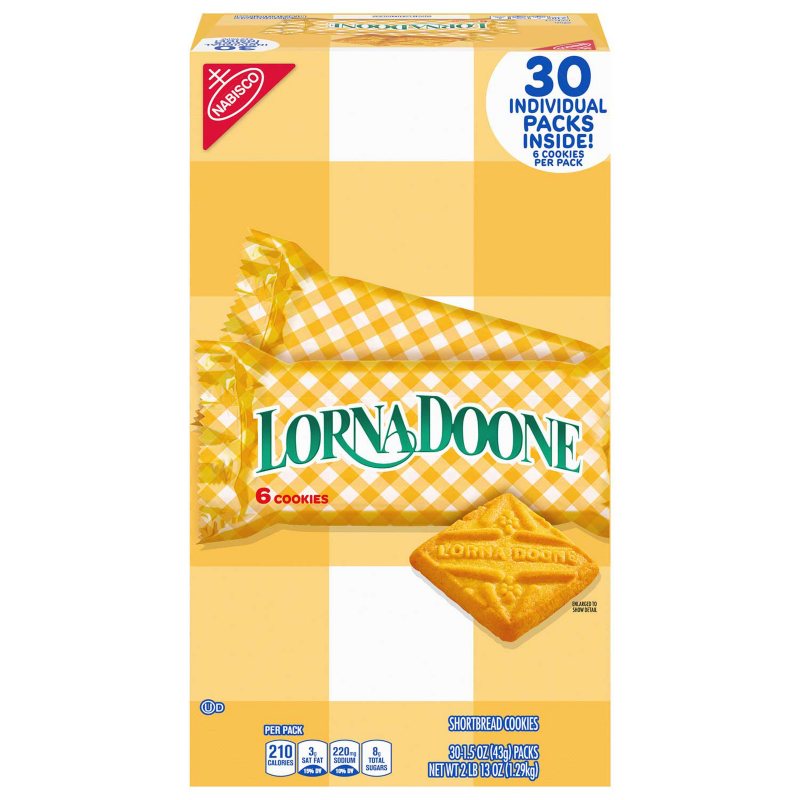 Lorna Doone Shortbread Cookies 1.5 oz (30-pk)