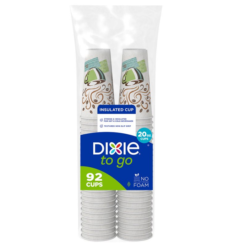 Dixie to go Insulated Hot Cups 16 oz 144 ct