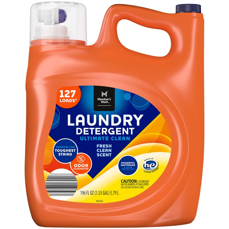 Member's Mark Ultimate Clean Liquid Laundry Detergent Fresh Cle