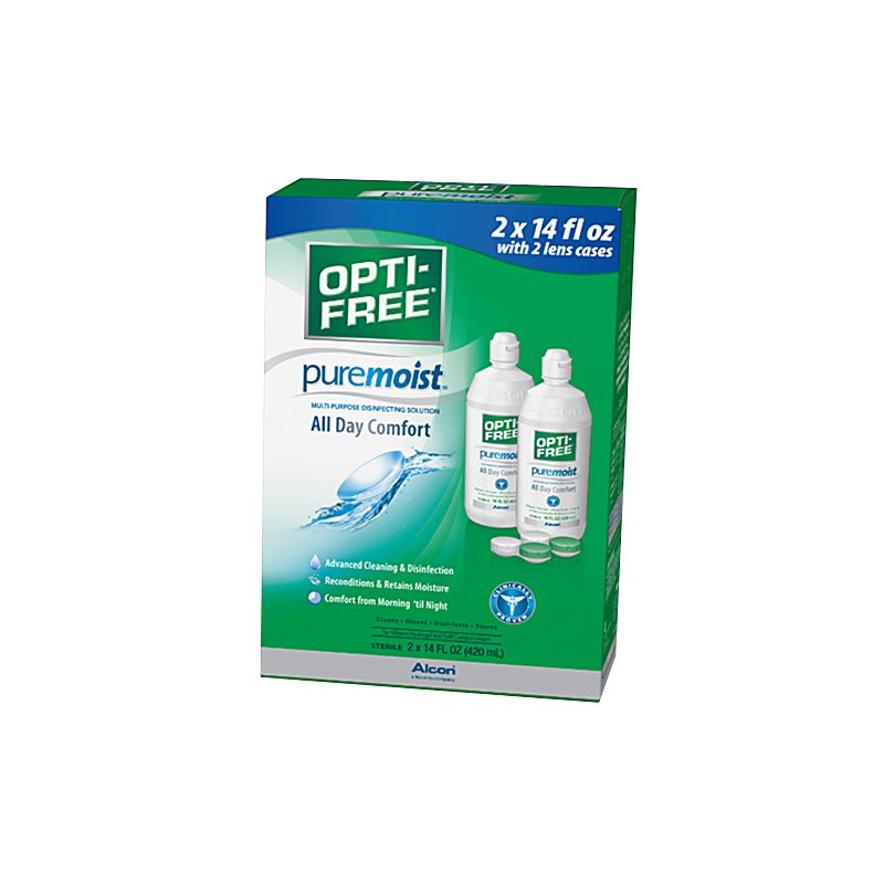 Opti-Free PureMoist Multi-Purpose Disinfecting Solution Set Var