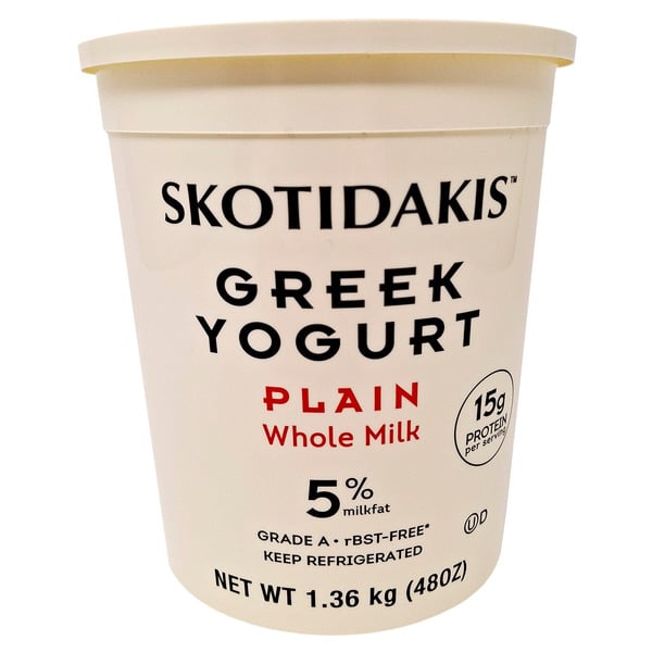 Skotidakis 5% Greek Yogurt, 48 oz