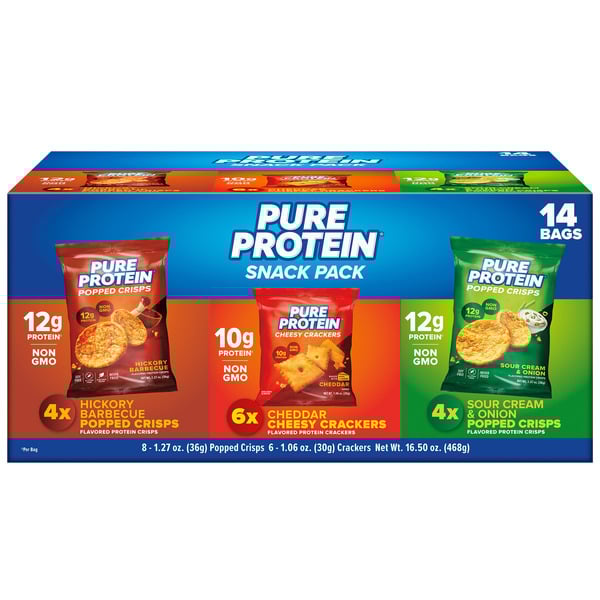 Pure Protein Snack Pack Variety, 14 pack