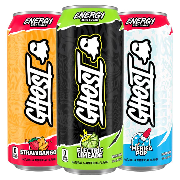 Ghost Energy Drink, Variety Pack, 16 fl oz, 18 count
